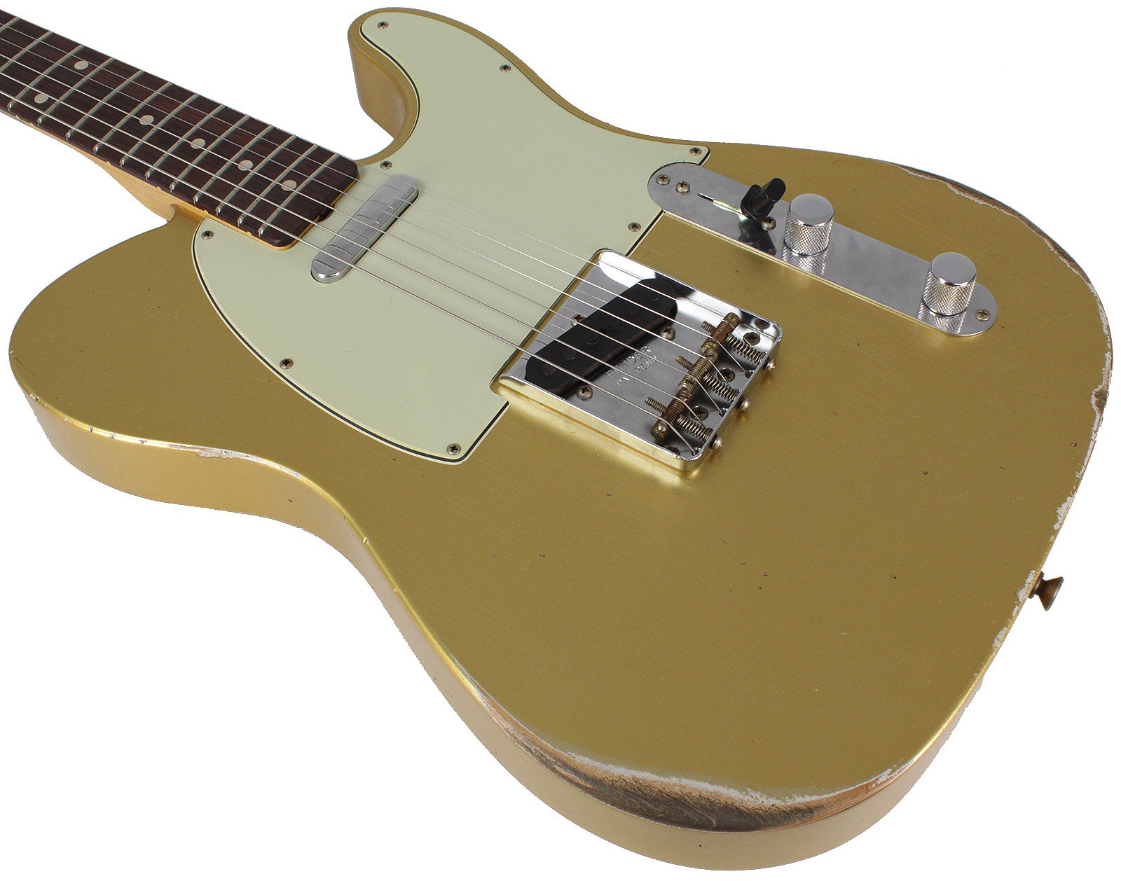 Fender Custom Shop 1961 Relic Telecaster, Aged Aztec Gold | Humbucker Music