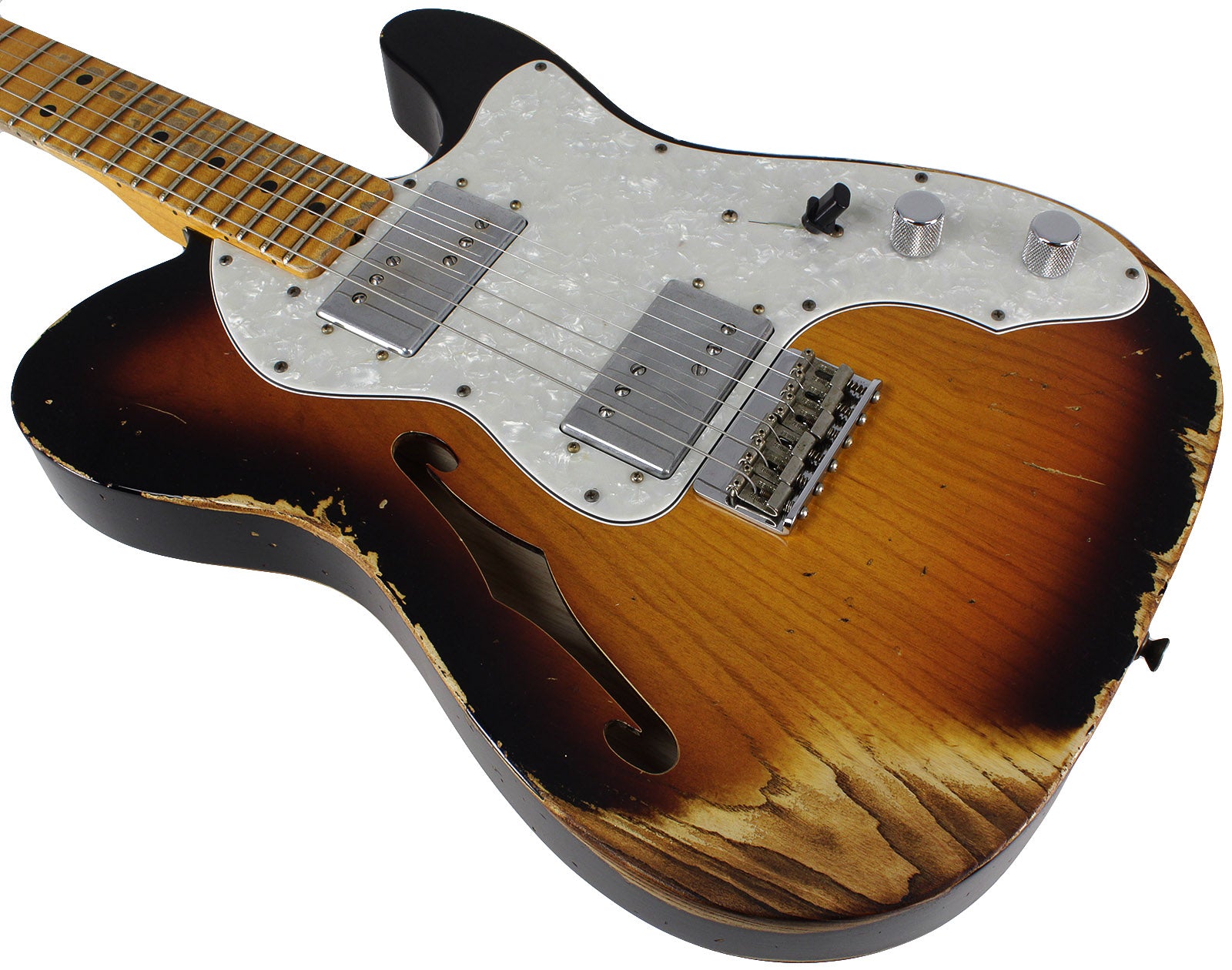 Fender Custom Shop LTD 72 Thinline Telecaster, Heavy Relic, Faded Aged ...