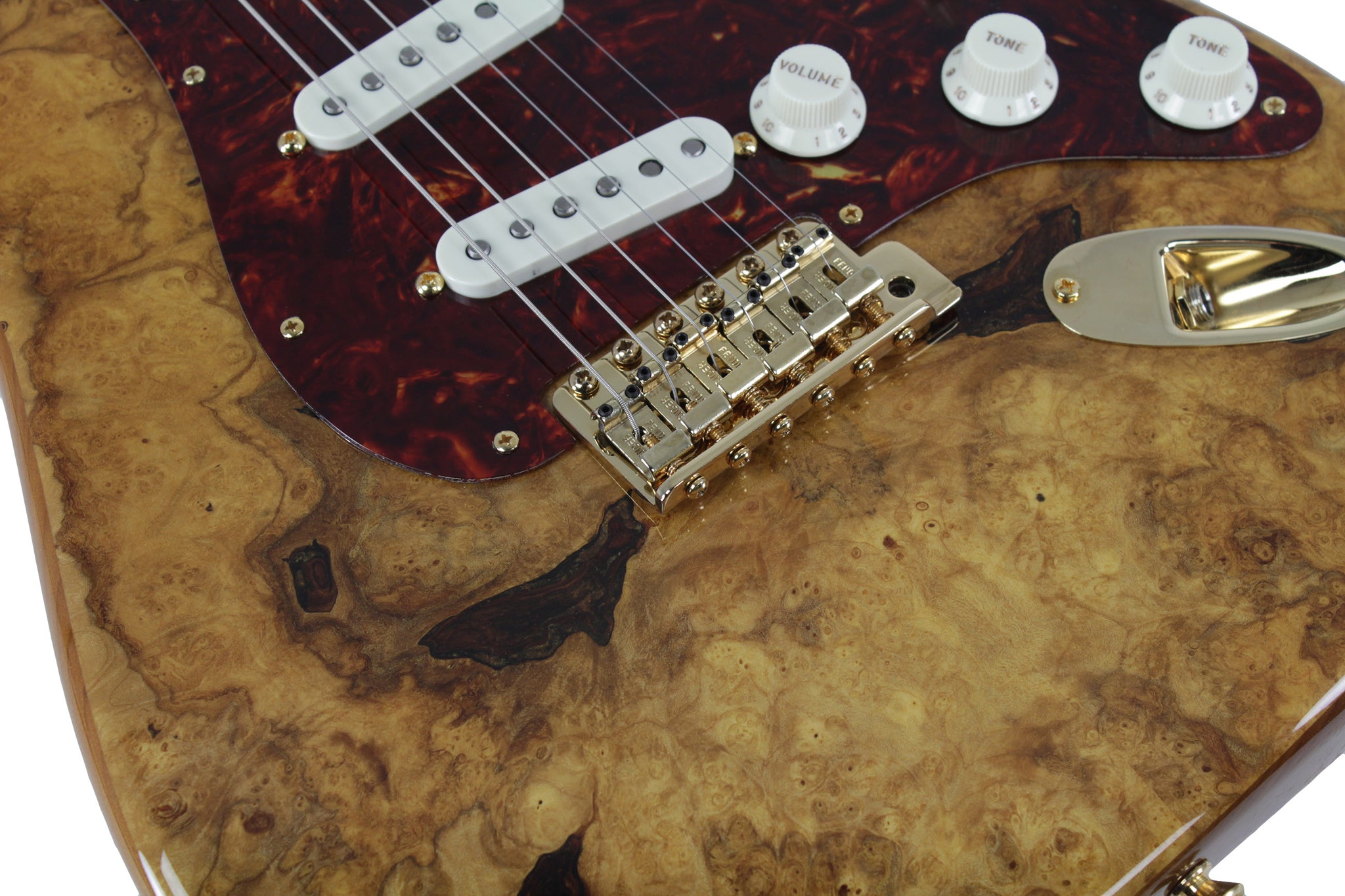 Fender Custom Shop Artisan Maple Burl Stratocaster | Humbucker Music