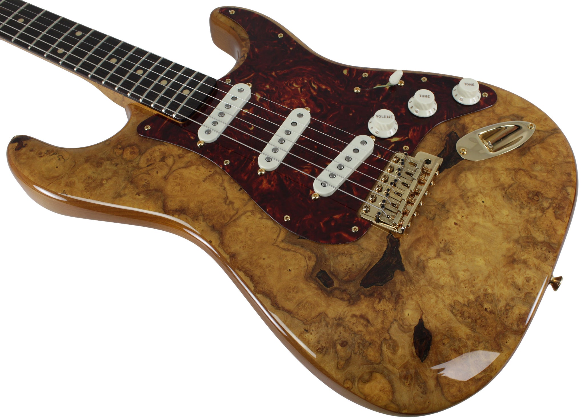 Fender Custom Shop Artisan Maple Burl Stratocaster | Humbucker Music