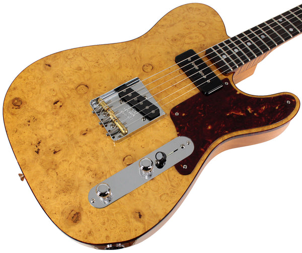 Fender Custom Shop Artisan Burl Maple Telecaster, Aged Natural ...