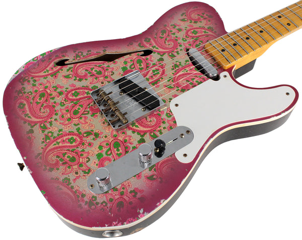 Fender Custom Shop LTD Double Esquire Thinline Custom Relic, Aged Pink ...