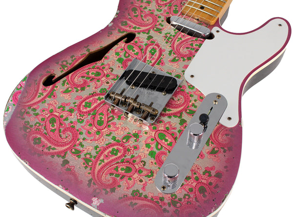 Fender Custom Shop LTD Double Esquire Thinline Custom Relic, Aged Pink ...