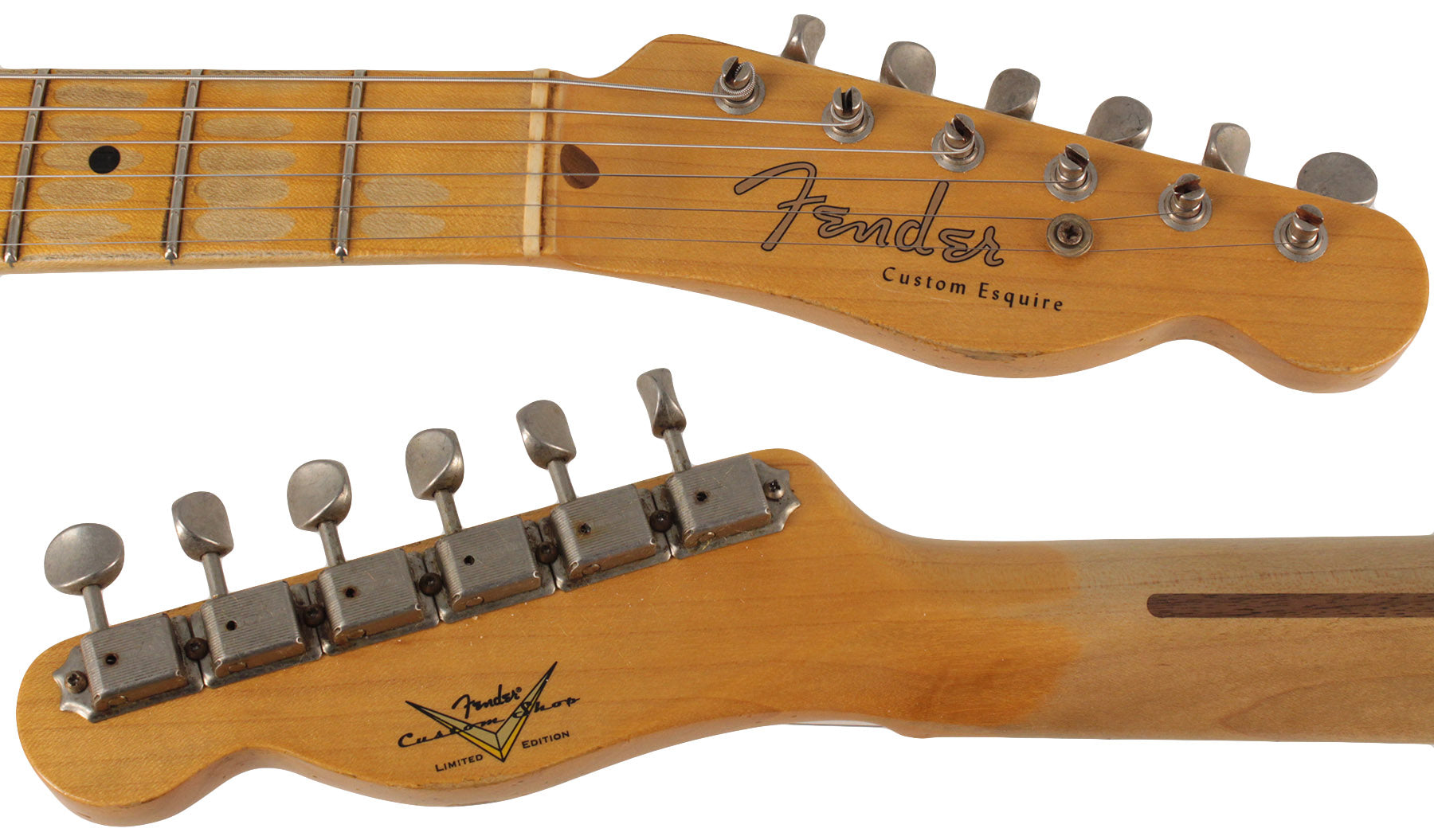 Fender Custom Shop LTD Double Esquire Thinline Custom Relic, Aged Pink ...
