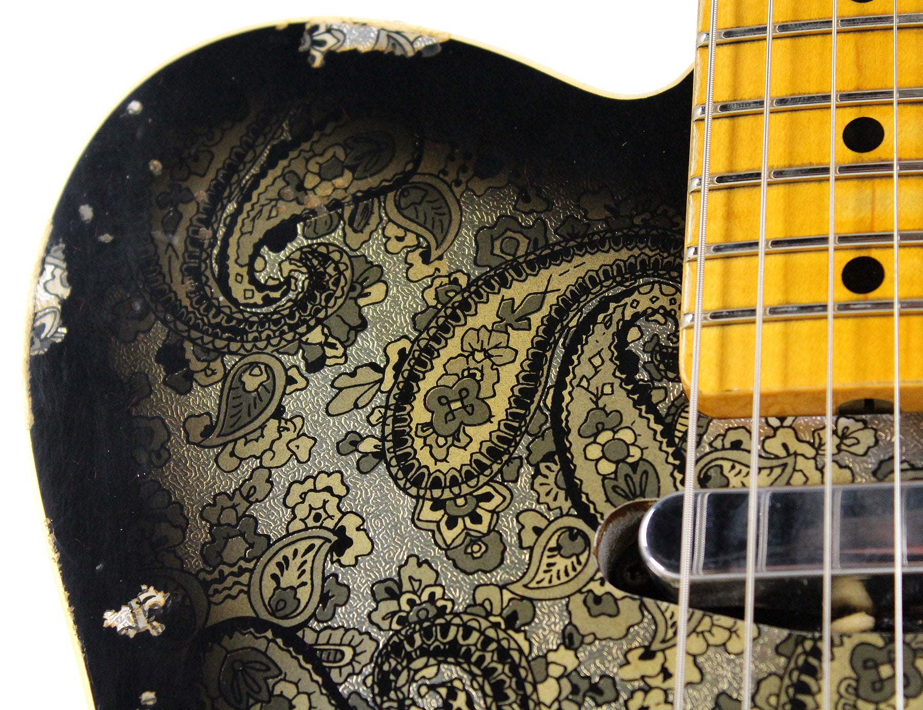 Fender Custom Shop LTD Double Esquire Thinline Custom Relic, Aged Blac ...