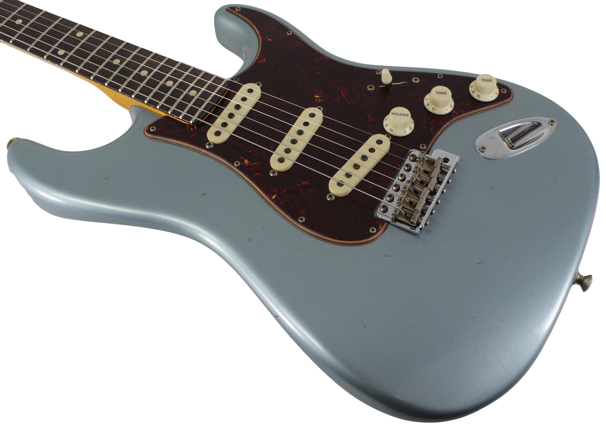 Fender Custom Shop Postmodern Stratocaster, Faded Ice Blue Metallic ...