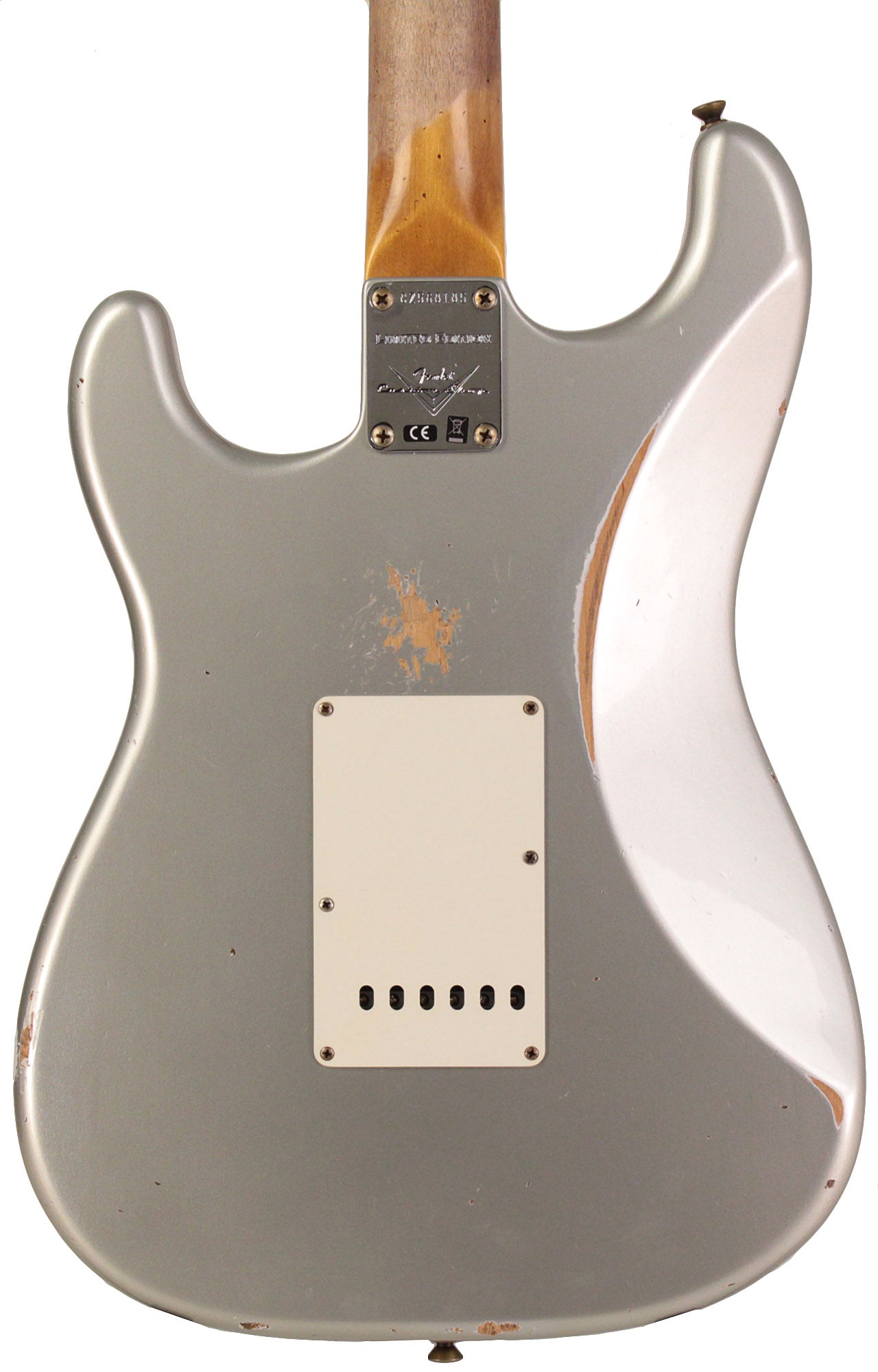 Fender Custom Shop Limited 1959 Stratocaster, Relic, Aged Inca Silver ...