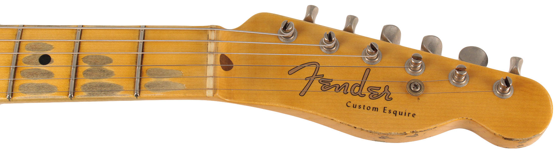 Fender Custom Shop LTD Double Esquire Thinline Custom Relic, Blue Flow ...