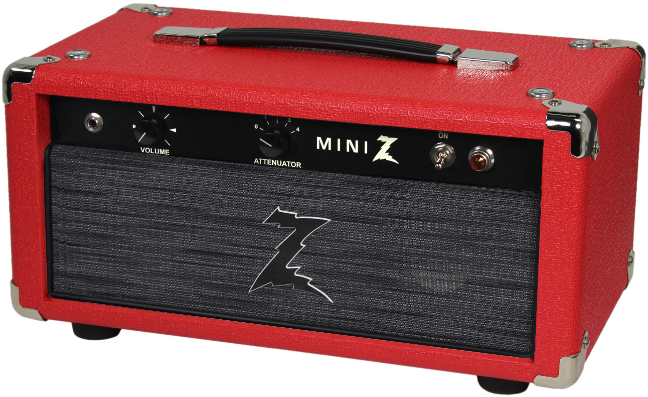 Dr. Z Mini-Z Head - Red / ZW Grill | Humbucker Music