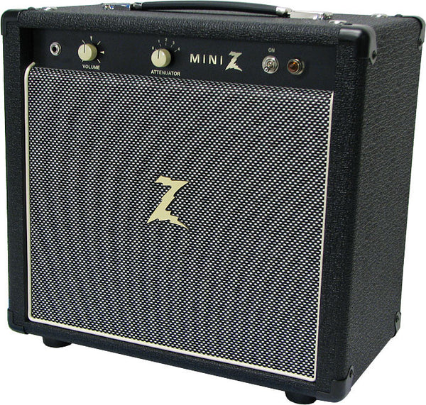 Dr. Z Mini-Z Combo - Black - Salt / Pepper Grill | Humbucker Music