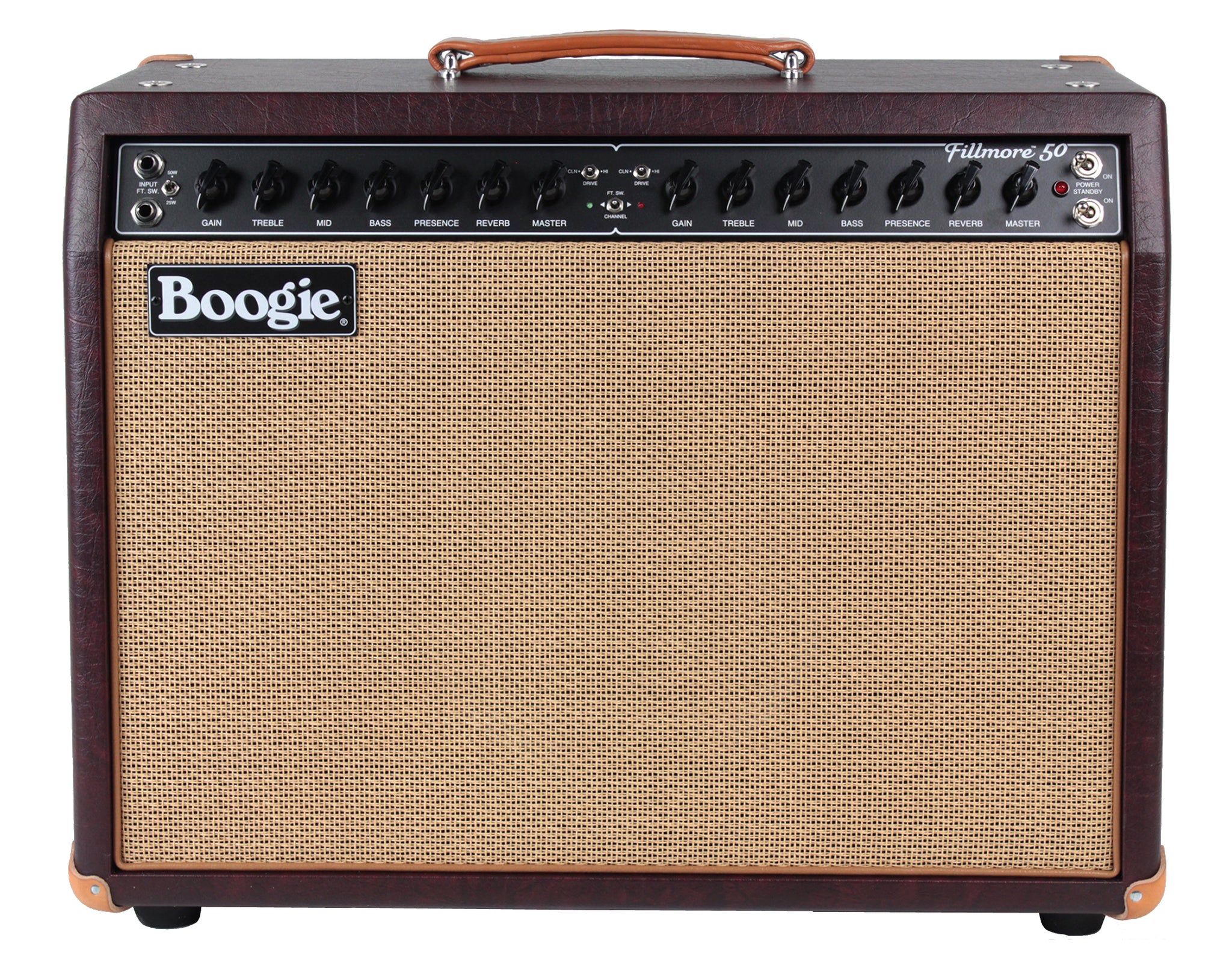 Mesa Boogie Fillmore 50 1x12 Combo, Wine, Tan Grille | Humbucker Music