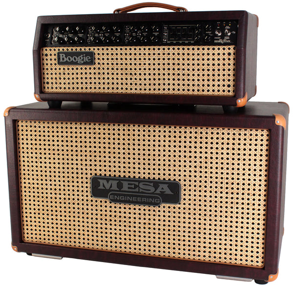 Mesa Boogie Mark V Custom Head, 2x12 Horizontal Recto Cab, Wine, Wicke ...