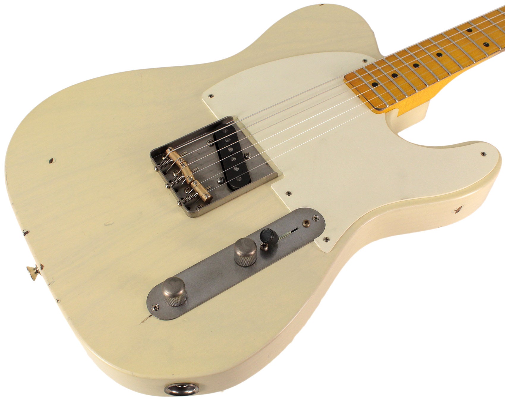 Nash E57 Guitar, Mary Kaye White, Light Aging | Humbucker Music