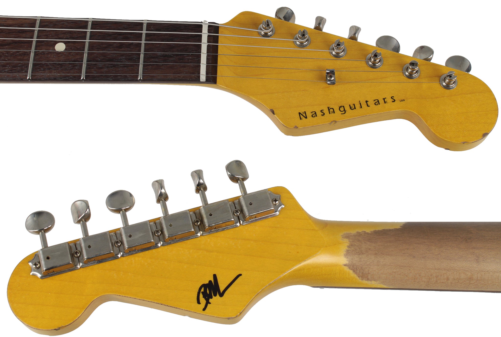 Nash S63 Guitar, 3-Tone Sunburst, Medium Aging | Humbucker Music