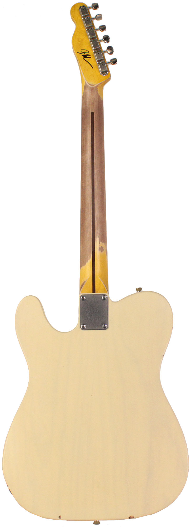 Nash T52 Guitar, Mary Kaye White, Bigsby, Light Aging | Humbucker Music