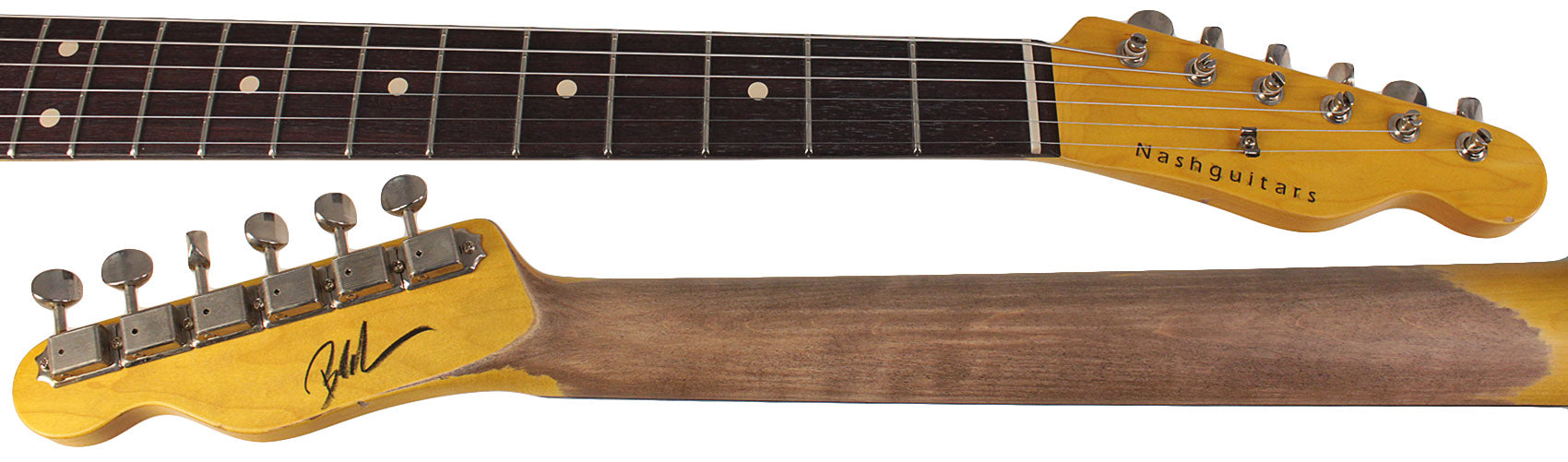 Nash T63DB Guitar, Black, Bigsby, Neck Humbucker | Humbucker Music