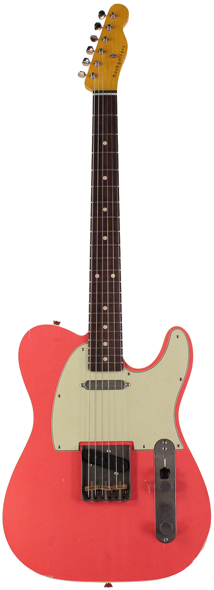 Nash TC-63 Guitar, Double Bound, Fiesta Red, Light Aging | Humbucker Music