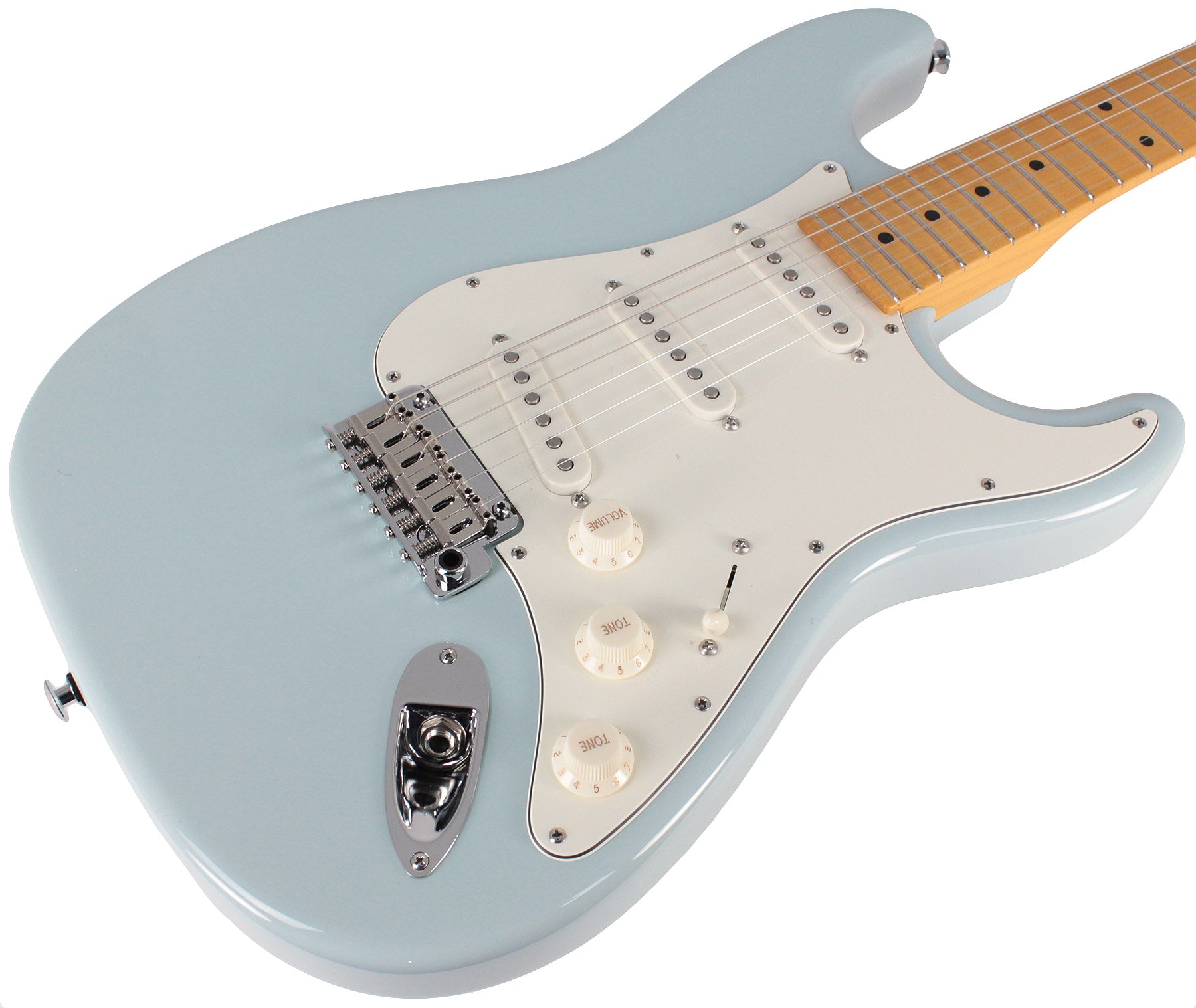 Suhr Classic S Guitar, Sonic Blue, Maple | Humbucker Music