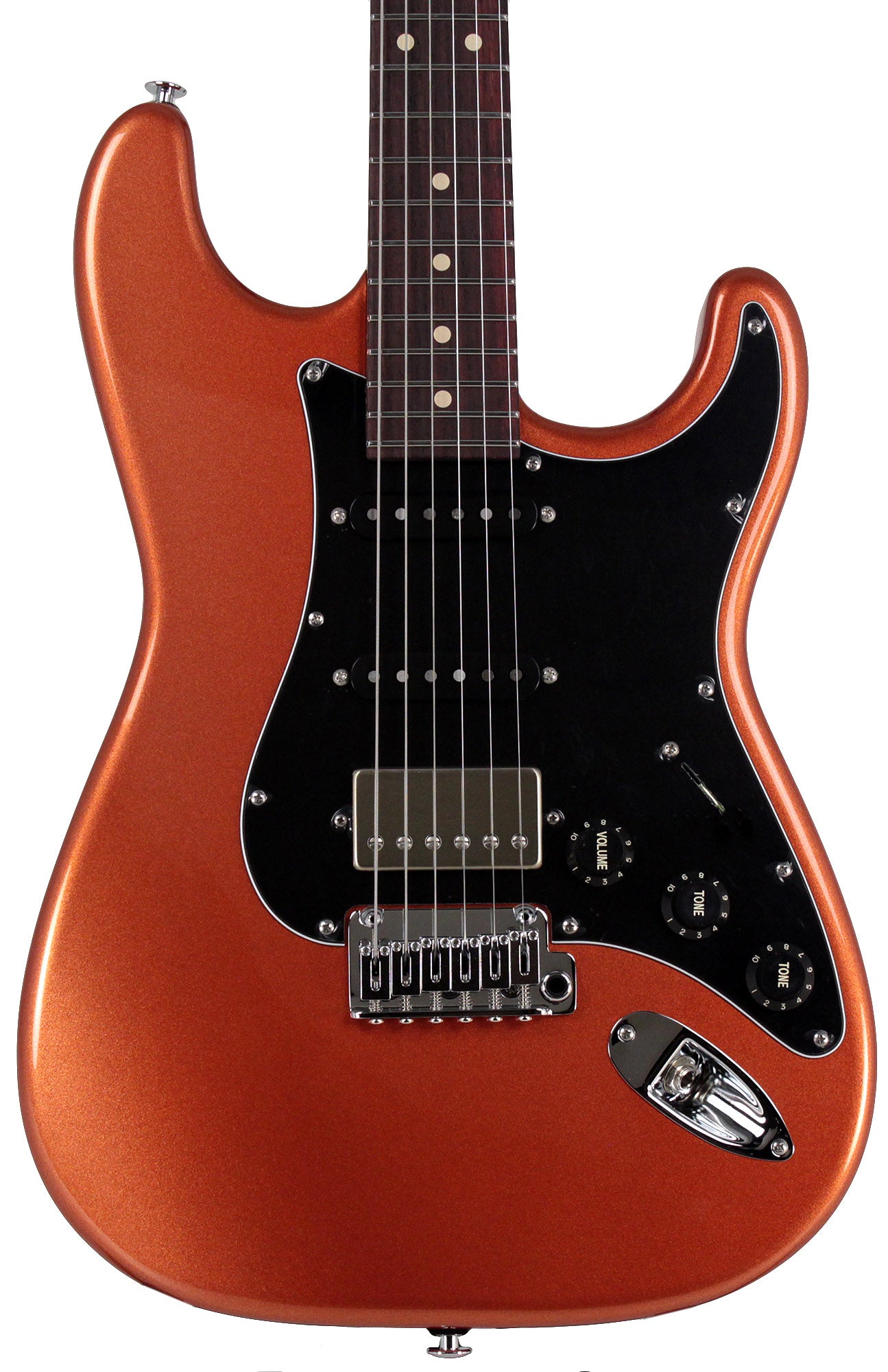 Suhr Limited Classic S Metallic Guitar, Copper Firemist | Humbucker Music
