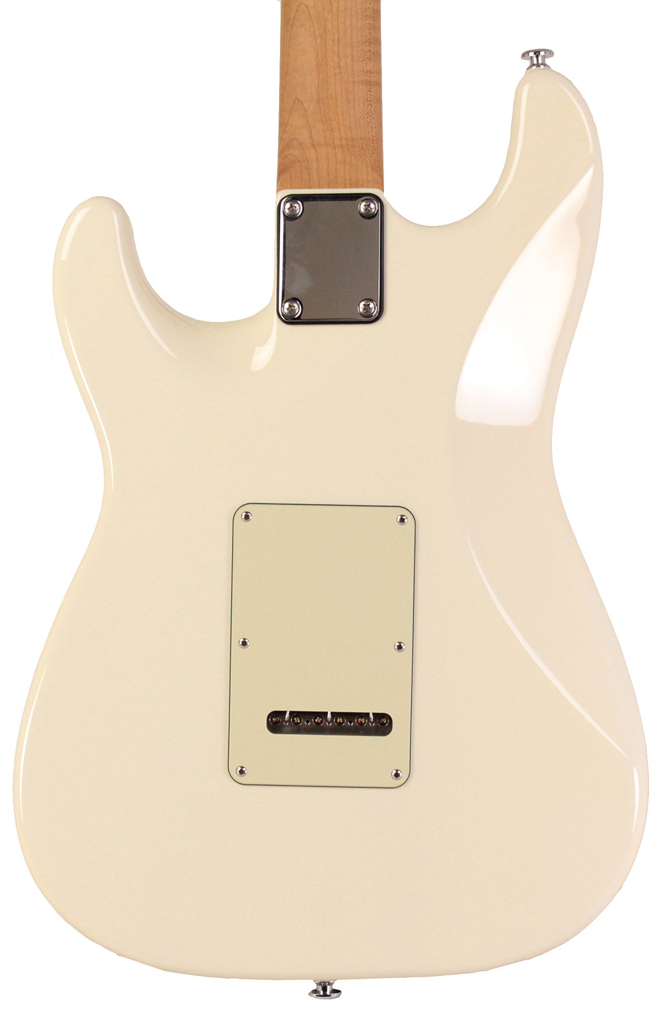 Suhr Select Classic S HSS Guitar, Roasted Neck, Olympic White, Mint PG ...