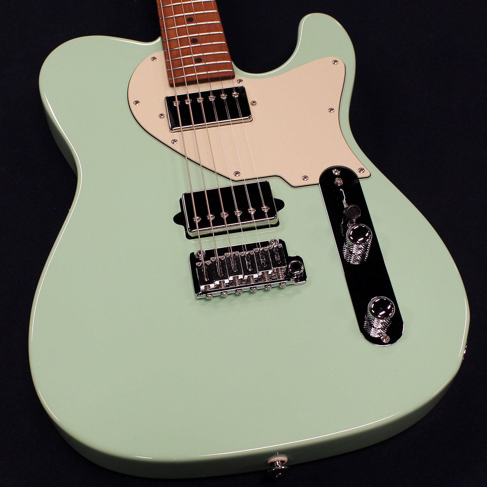 Suhr Classic T HH Roasted Select Guitar, Maple, Surf Green | Humbucker ...