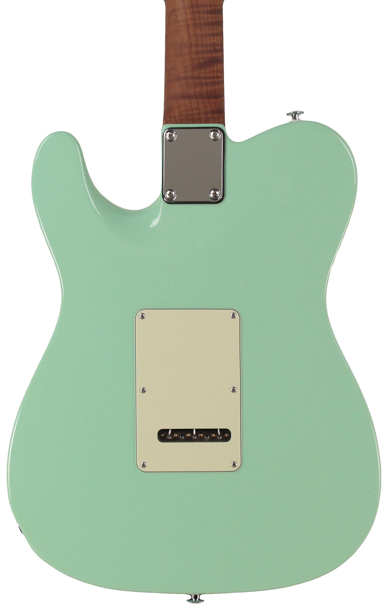 Suhr Classic T HH Roasted Select Guitar, Maple, Surf Green | Humbucker ...