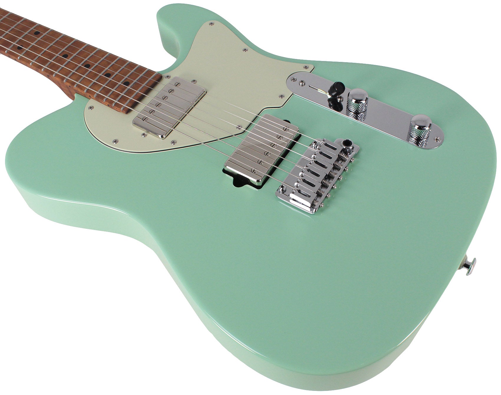 Suhr Classic T HH Roasted Select Guitar, Maple, Surf Green | Humbucker ...