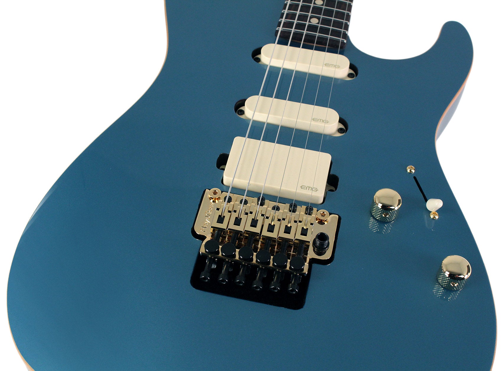 Suhr Limited Edition Standard Legacy Guitar, Pelham Blue, Floyd Rose ...