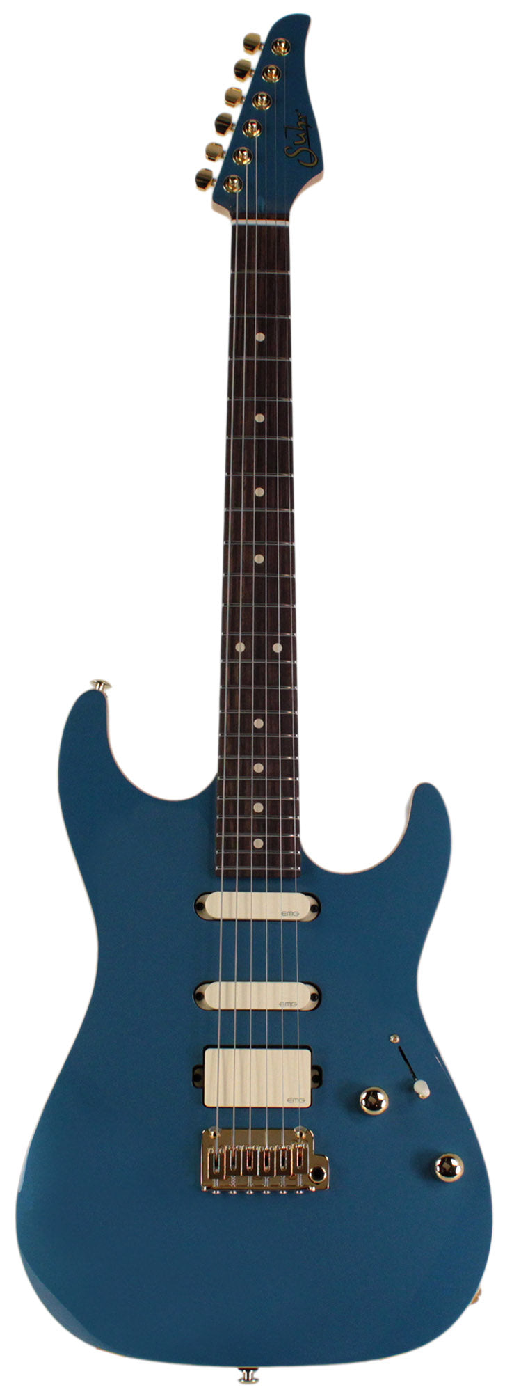 Suhr Limited Standard Legacy Guitar, Pelham Blue, 510 | Humbucker Music