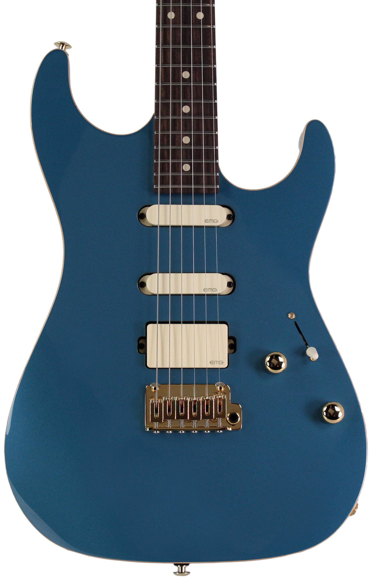 Suhr Limited Standard Legacy Guitar, Pelham Blue, 510 | Humbucker Music