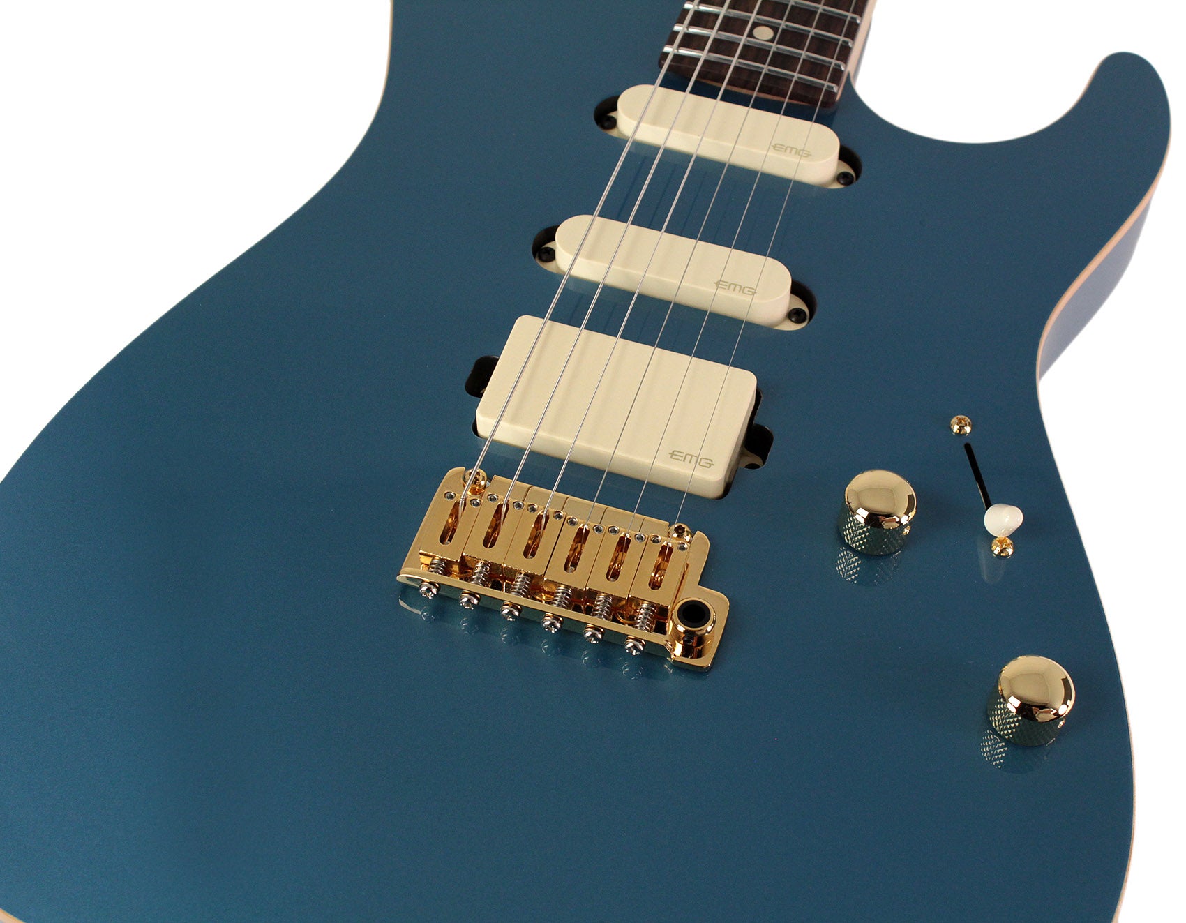 Suhr Limited Standard Legacy Guitar, Pelham Blue, 510 | Humbucker Music