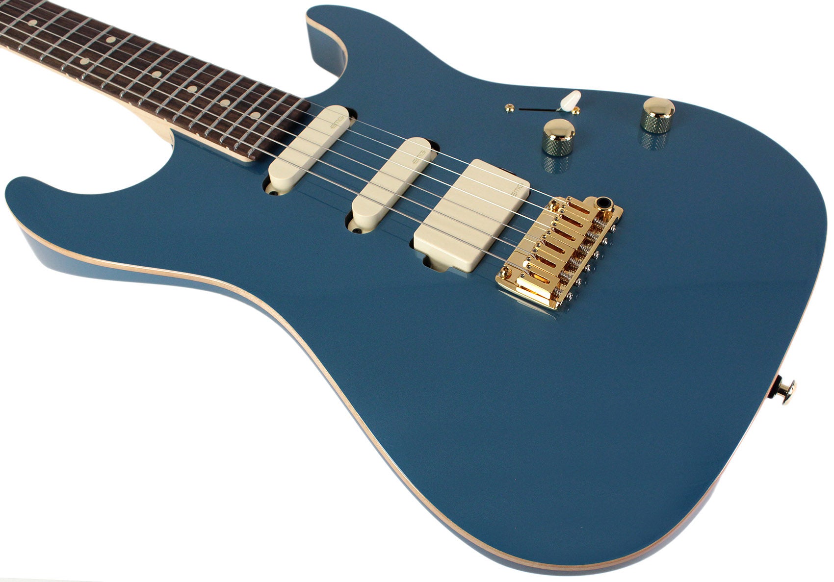 Suhr Limited Standard Legacy Guitar, Pelham Blue, 510 | Humbucker Music