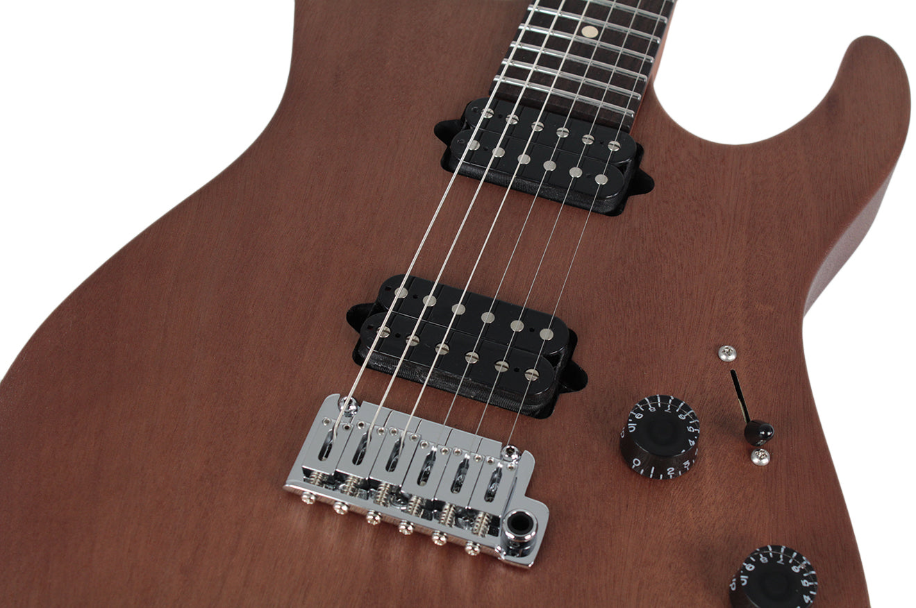 Suhr Modern Satin Guitar - Natural Mahogany | Humbucker Music