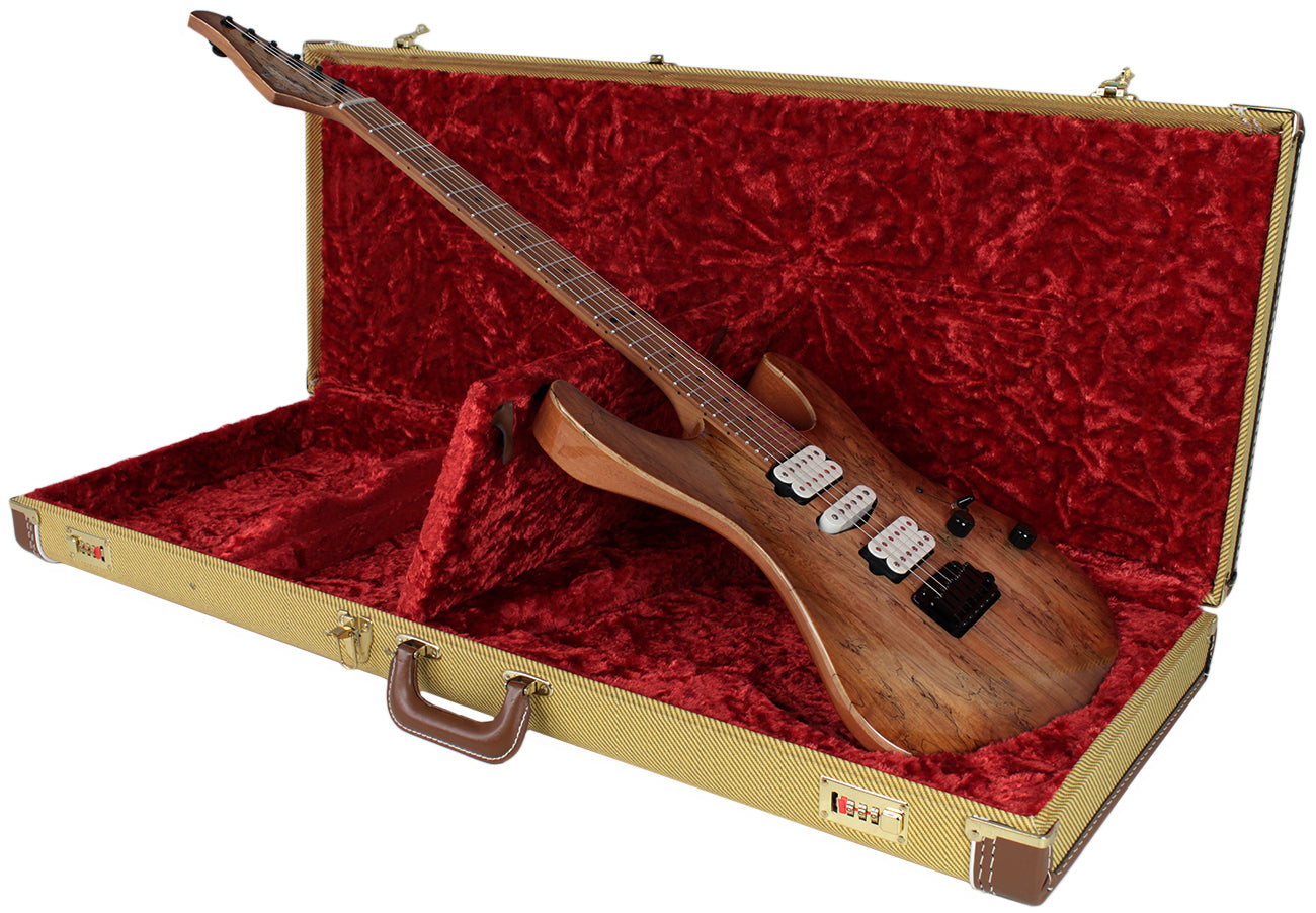 Suhr Modern Custom - Spalted Maple - Natural Burst | Humbucker Music