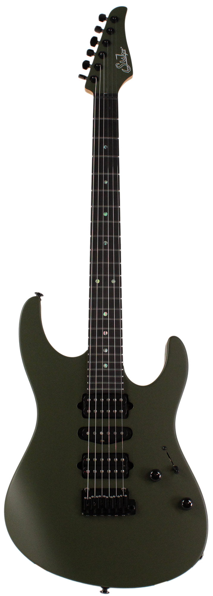 Suhr Limited Modern Terra Guitar, Forest Green, 510, Hardshell Case ...