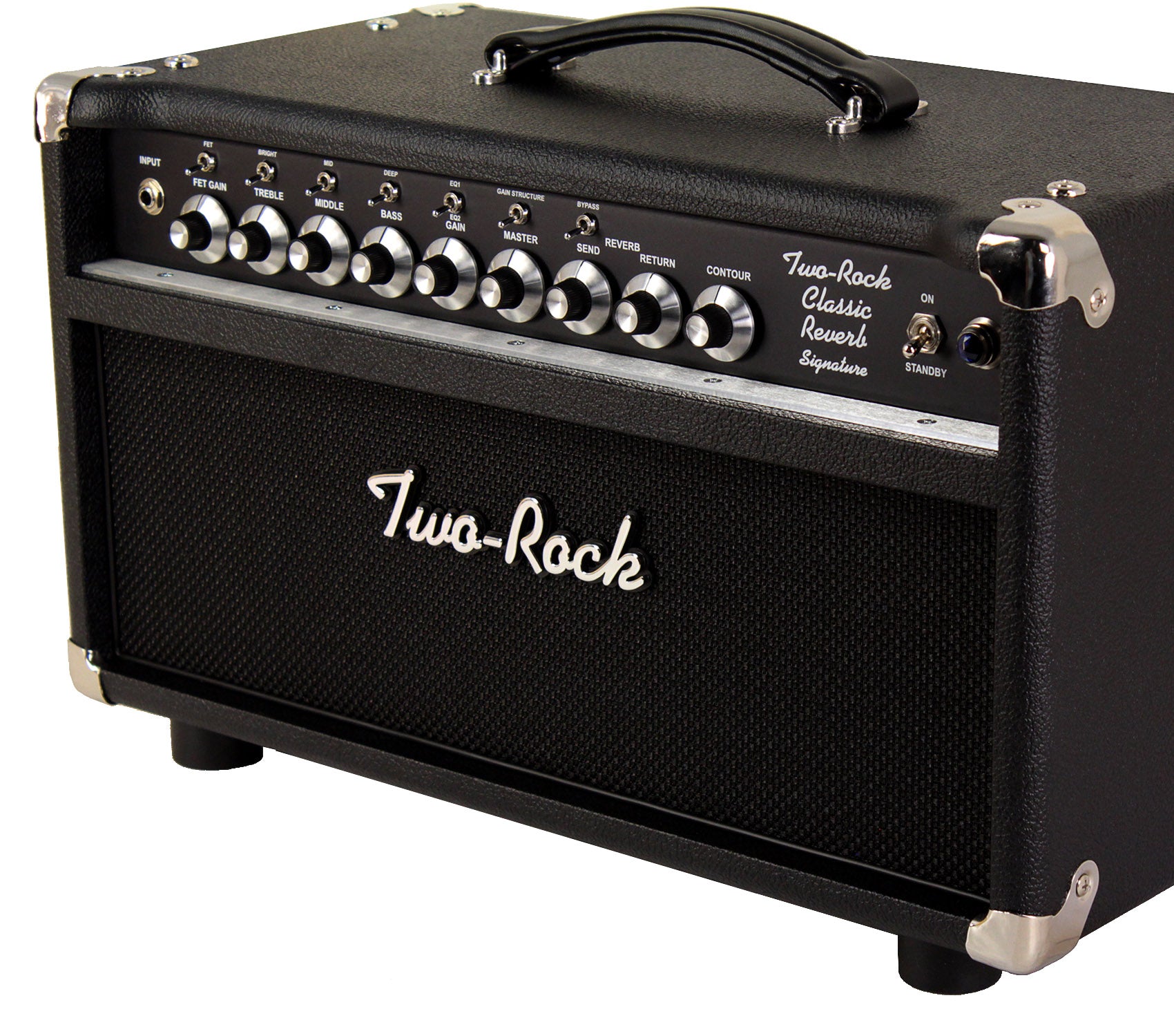Two-Rock Classic Reverb Signature 100/50 Head, 2x12 Cab, Blackout ...