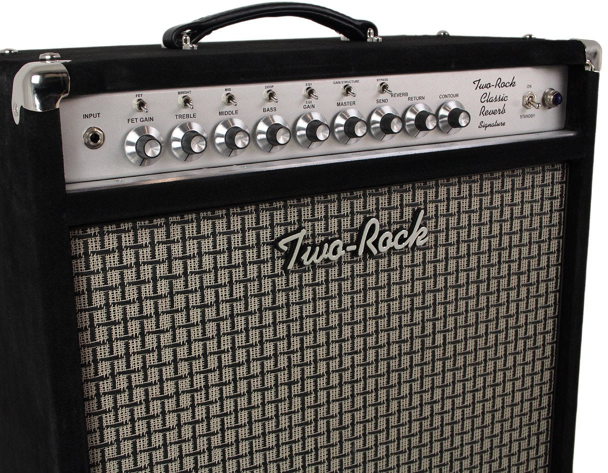 Two-Rock Classic Reverb Signature 50 Tube Rectified Combo, Black Suede ...