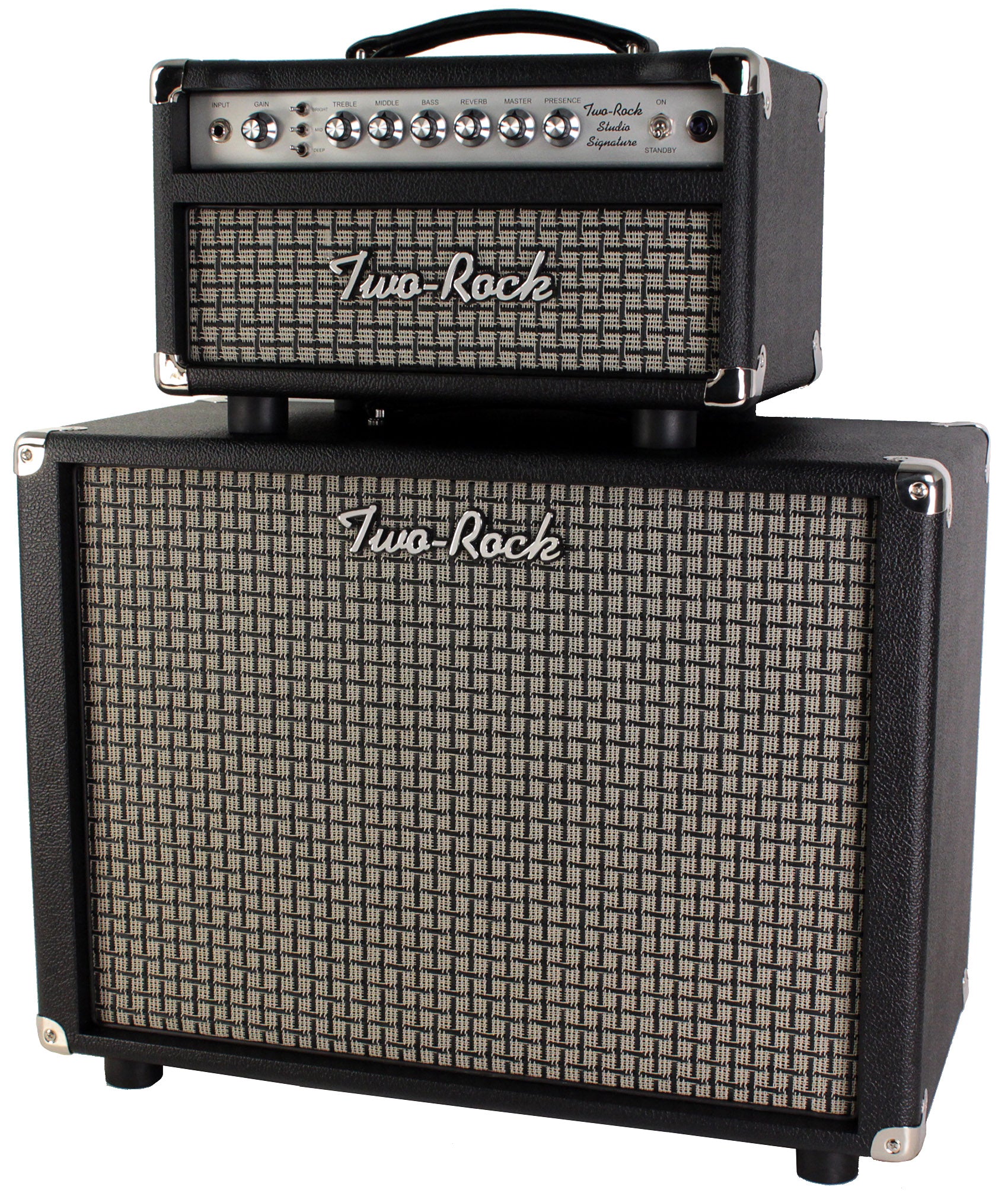 Two-Rock Studio Signature Head, 1x12 Cab, Large Check, Silverface ...