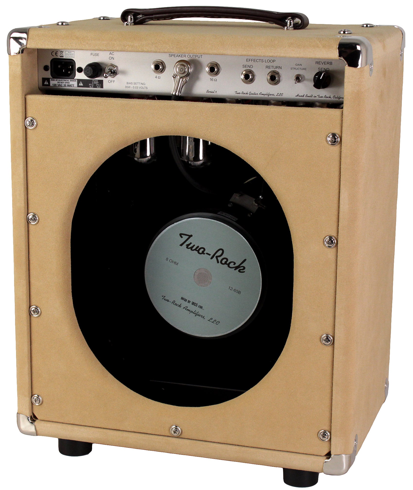 Two-Rock Studio Signature 1x12 Combo Amp, Camel Suede, Cane | Humbucker ...