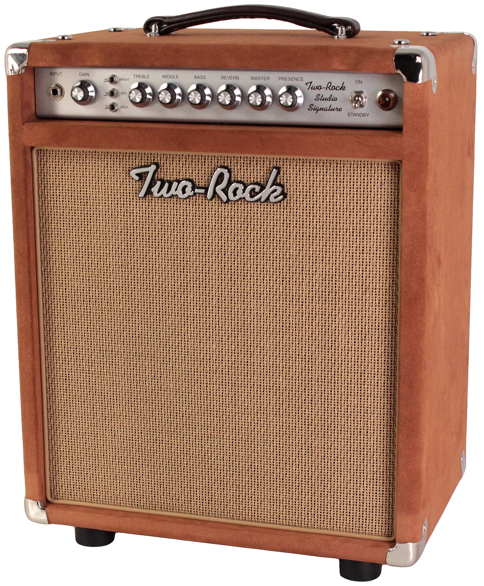 Two-Rock Studio Signature 1x12 Combo Amp, Tobacco Suede, Silverface ...