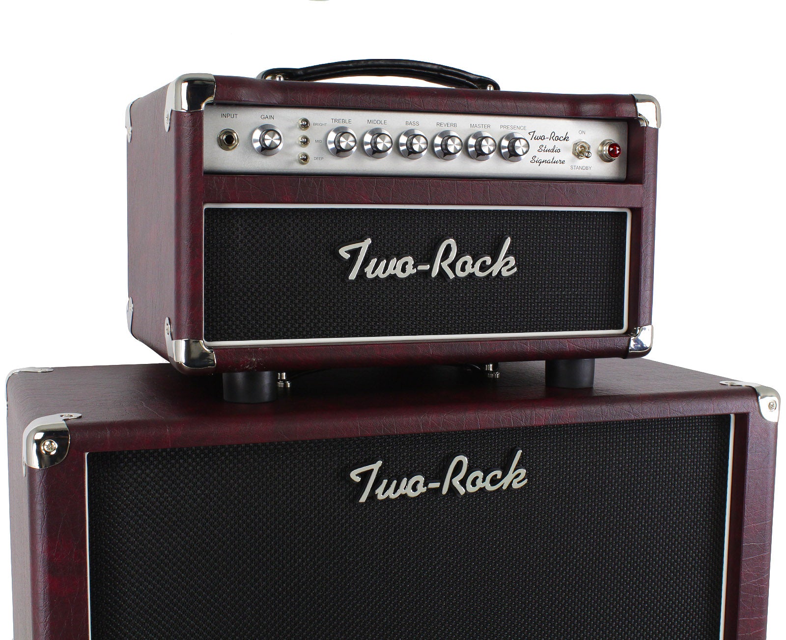 Two-Rock Studio Signature Head, 1x12 Cab, Wine Taurus, Silverface ...