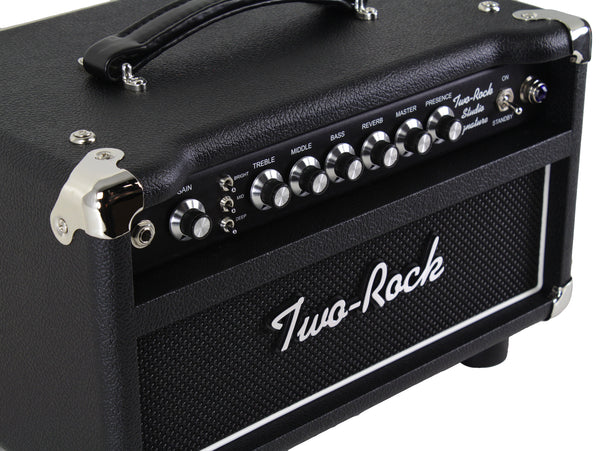 Two-Rock Studio Signature Head, Black, Blackface | Humbucker Music
