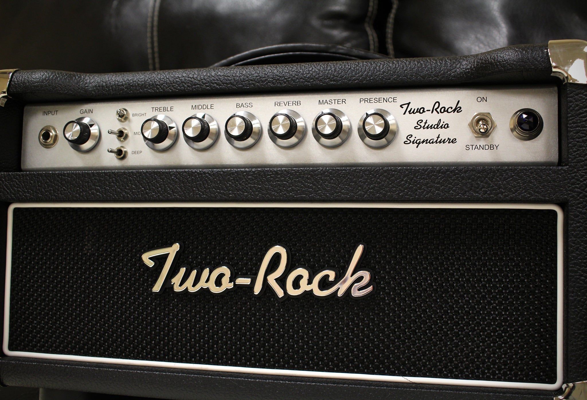 Two-Rock Studio Signature Head, Black, Silverface | Humbucker Music
