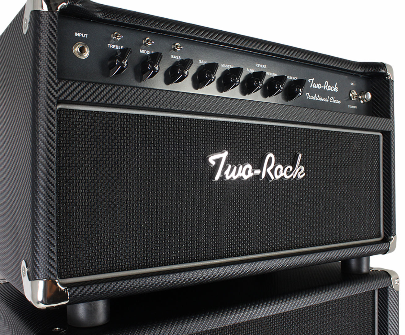 Two-Rock Traditional Clean 100/50 Head, Custom Carbon Fiber | Humbucker ...
