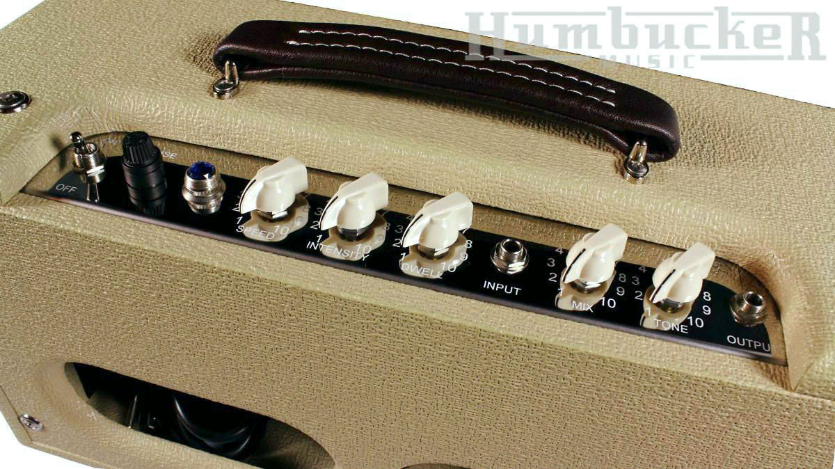 Vintage Sound All Tube Reverb Vibrato Unit, Blonde, Gold | Humbucker Music